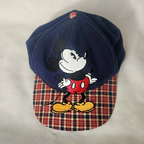 Disney | Accessories | Disney Store Vintage Mickey Mouse Plaid ...